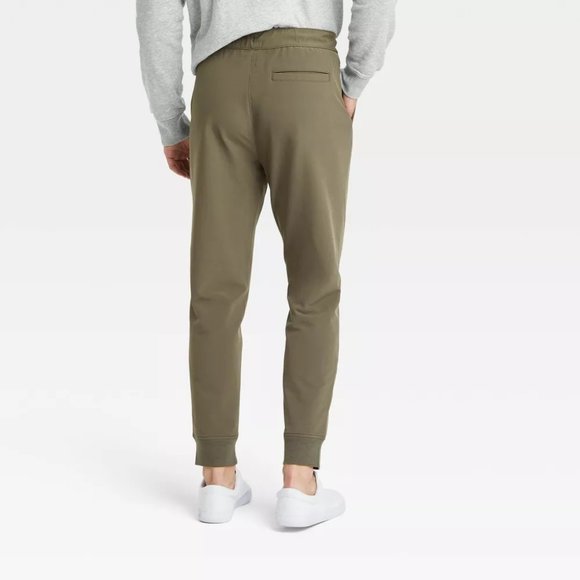 Goodfellow & Co | Pants | Goodfellow Co Mens Olive Green Tapered Tech ...